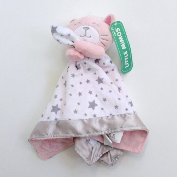 Little Mimos | Toys | Little Mimos Pink Kitty Lovey Plush Security ...
